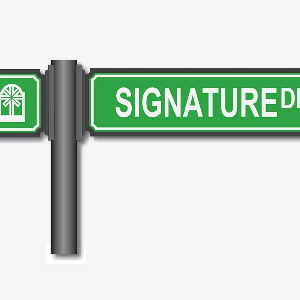 Street Sign Frames For Communities & Neighborhoods