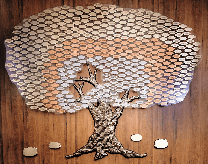 Donor Trees | Recognition Plaques, Wall Trees, Donor Walls