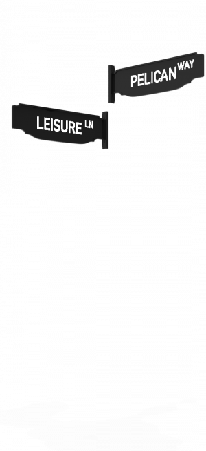 Personalized Street Signs - Contoured | Signature Series