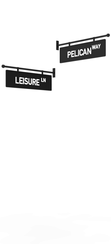 Decorative Street Frames - Rectangular | Signature Series