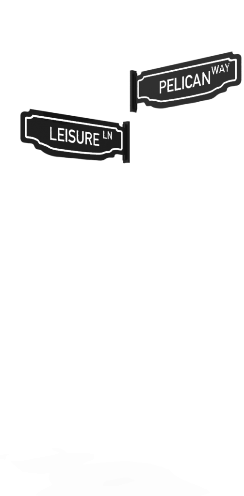 Private Community Street Signs - Contoured | Augusta Series