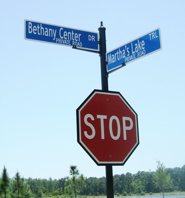 Custom Neighborhood Street Signs | Bellair Series