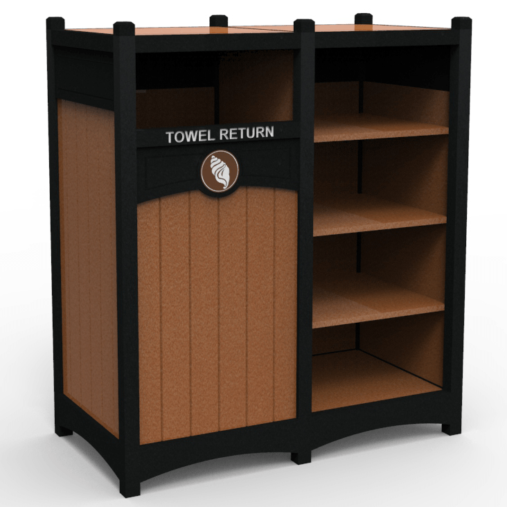 Towel Return Units | Bins, Valets, Huts & Consoles