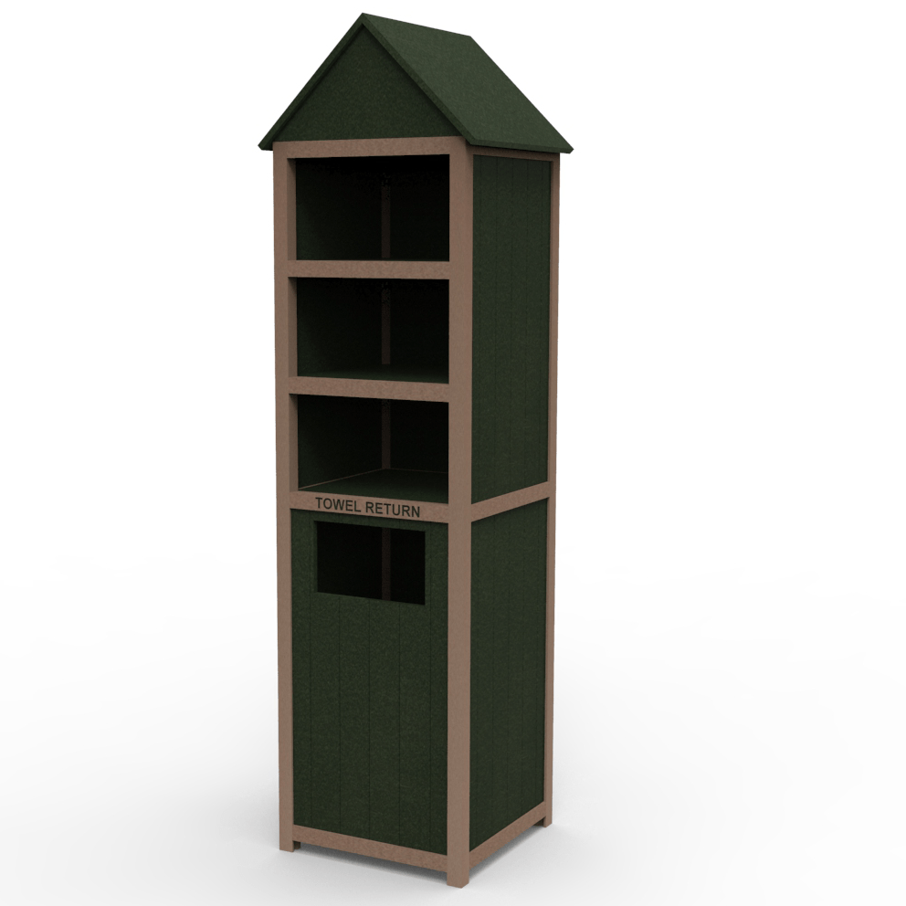 Towel Return Units | Bins, Valets, Huts & Consoles