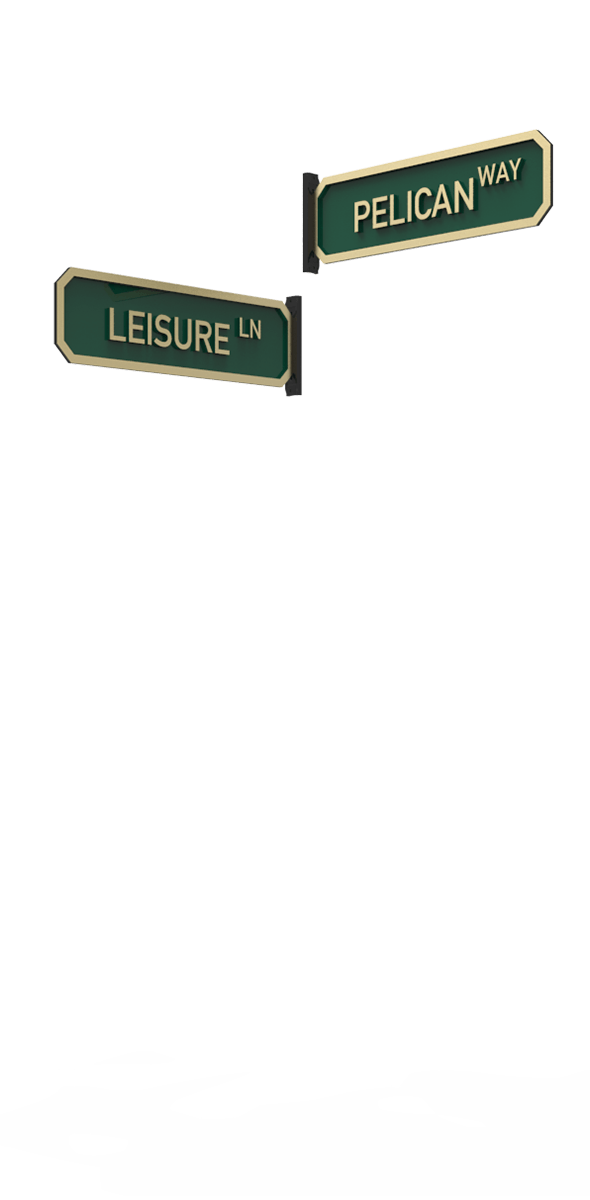 cast-bronze-side-mount-green-sign - Site Essentials