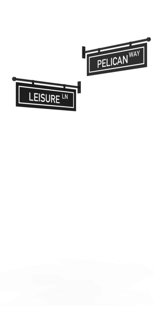 Community Road Signs - Rectangular | Augusta Series
