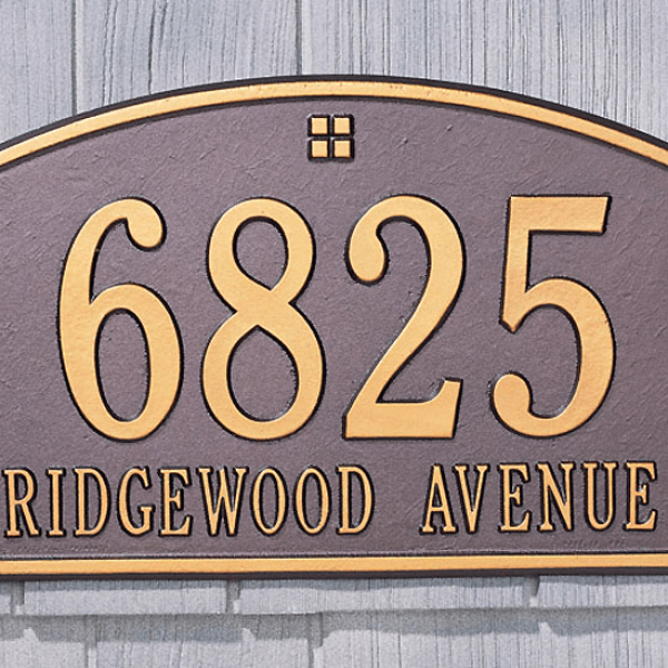 Address Plaques | House & Mailbox Address Plaques
