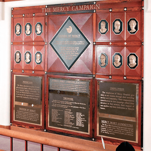Donor Plaques | Donor Recognition Signs, Walls, Monuments