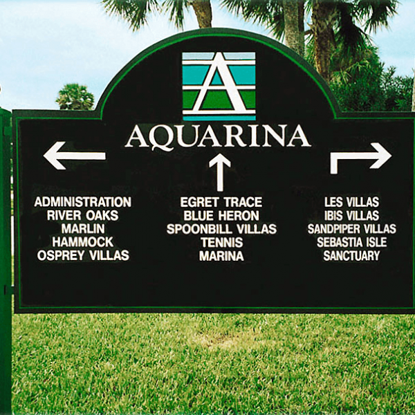 Directional Signs For Community, Campus & Downtown