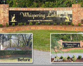 LAKESIDE COMMUNITY ENTRY SIGN - Site Essentials